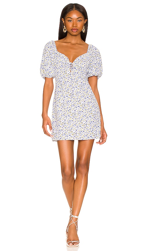 MORE TO COME Sherrie Puff Sleeve Dress